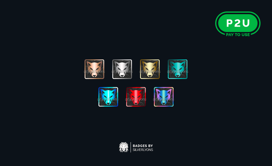 Twitch Reward Icons Pack 2.0