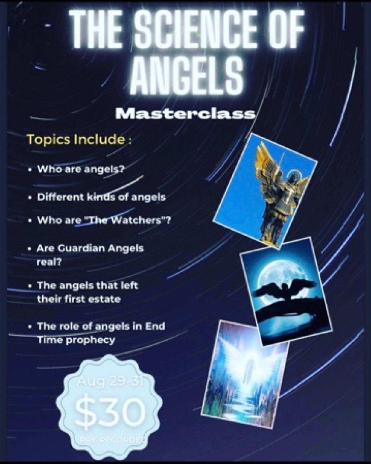 The Science of Angels Masterclass