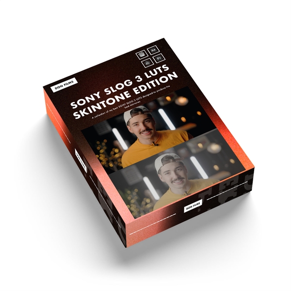 SONY SLOG 3 LUTS - SKINTONE EDITION