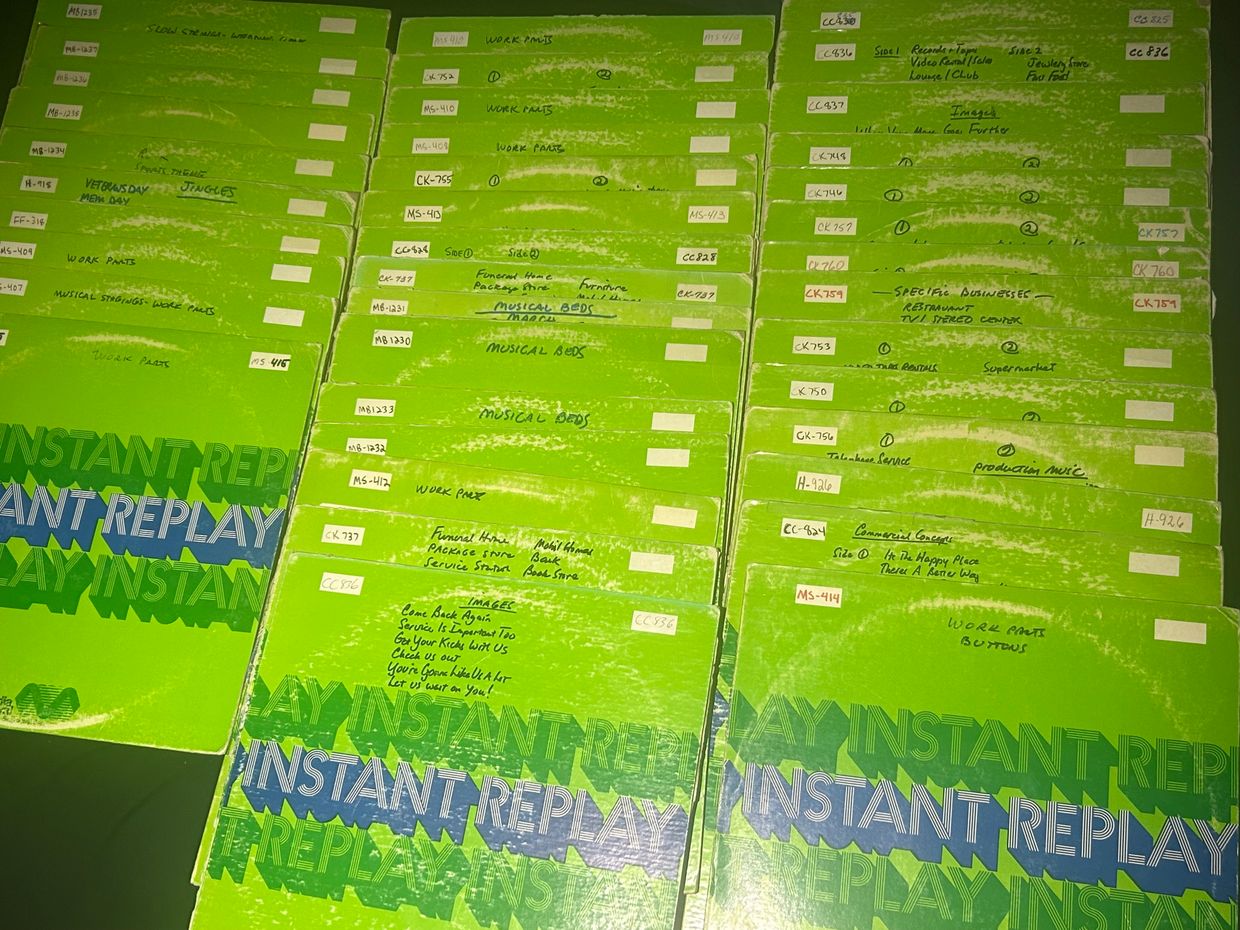 60 Vinyl LP's - Library Production Music - William B Tanner - SAMPLES ...