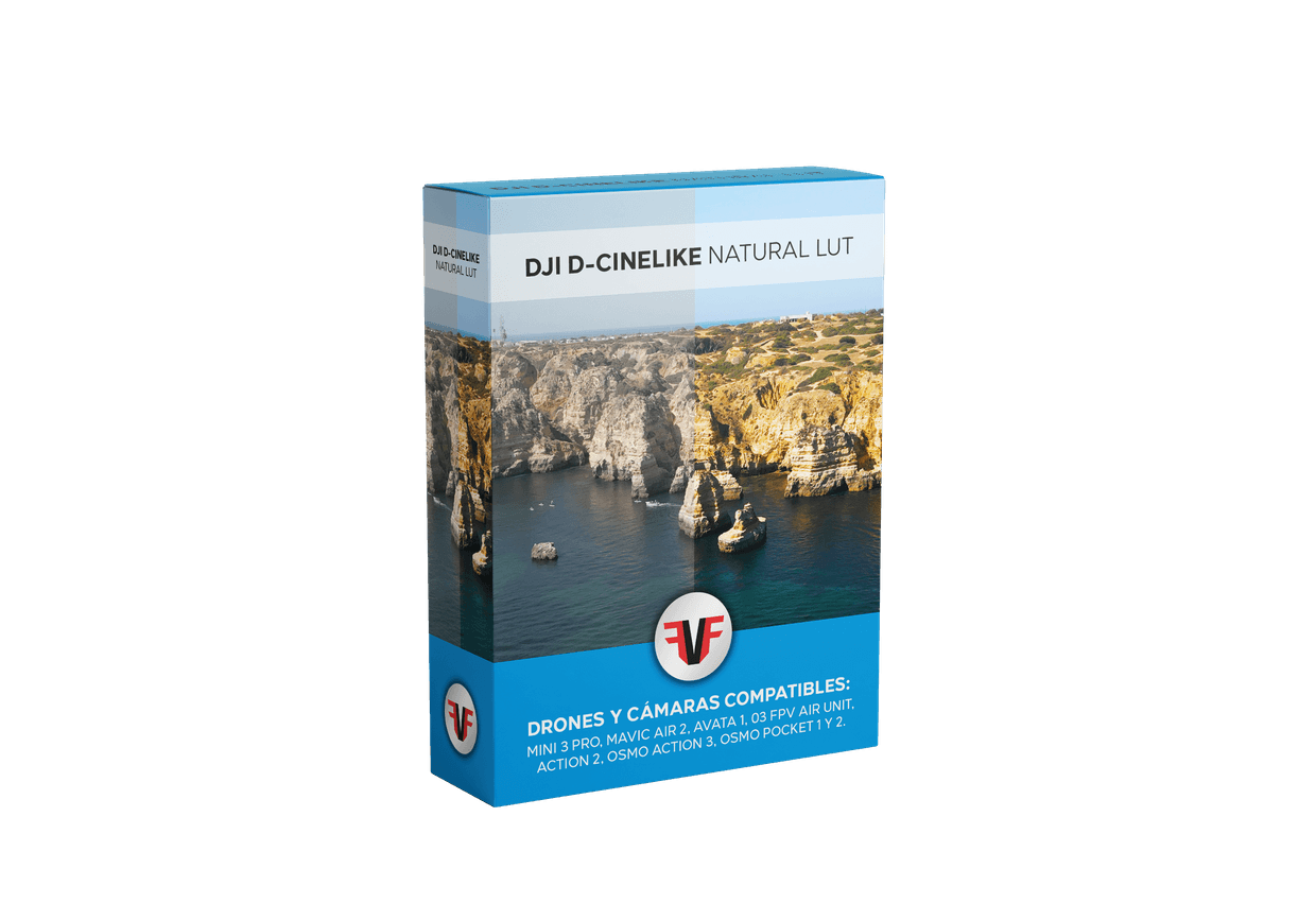 DJI D-CINELIKE NATURAL LUT LOS VIDEOS DE FELIX DRON