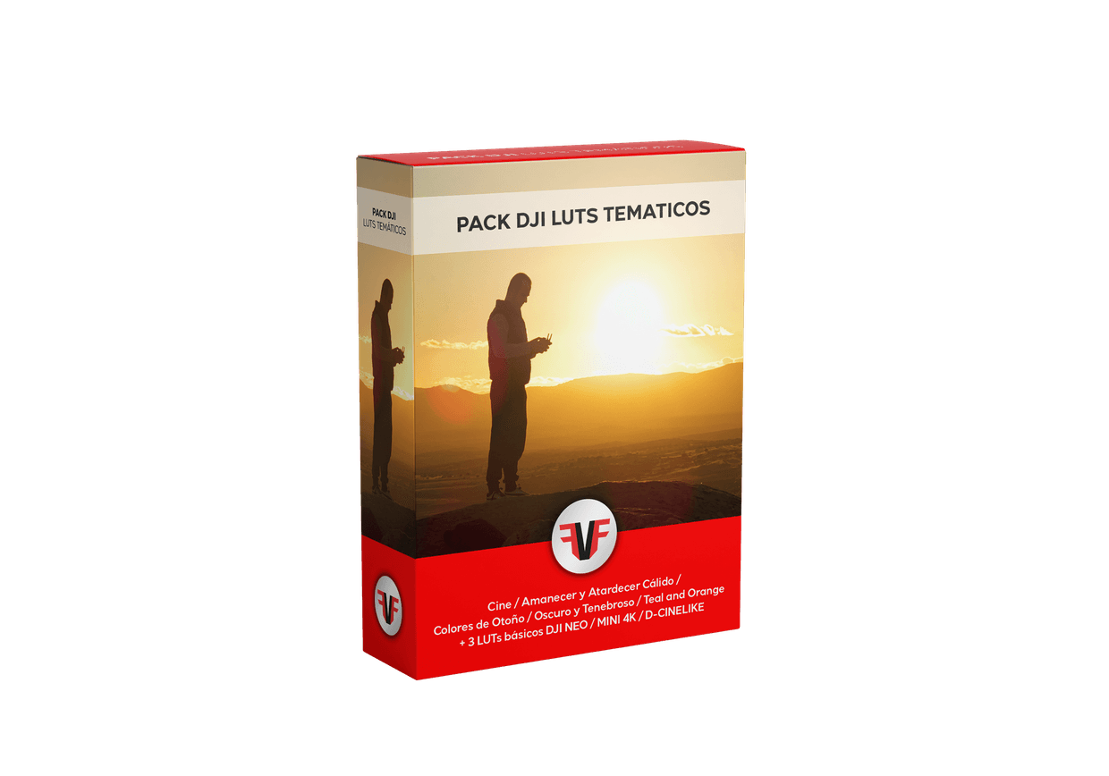 DJI PACK LUTs Tematicos Los Videos de Felix dron