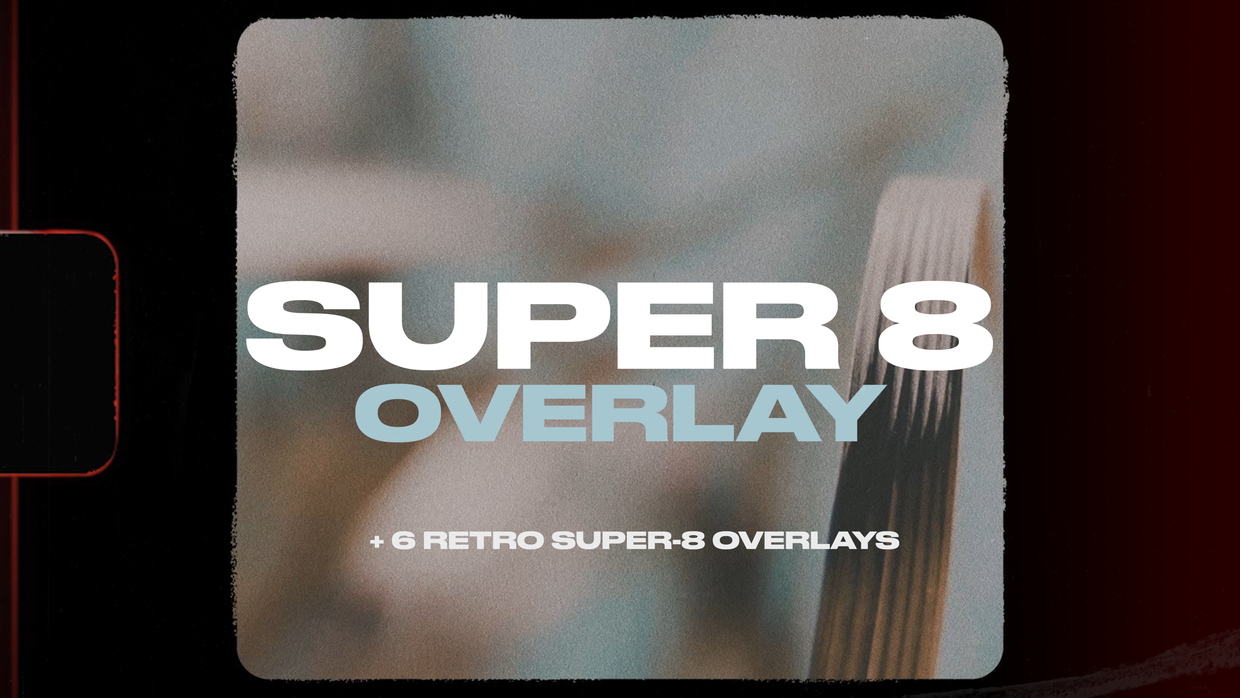 OVERLAY RETRO PACK | Super 8 Film