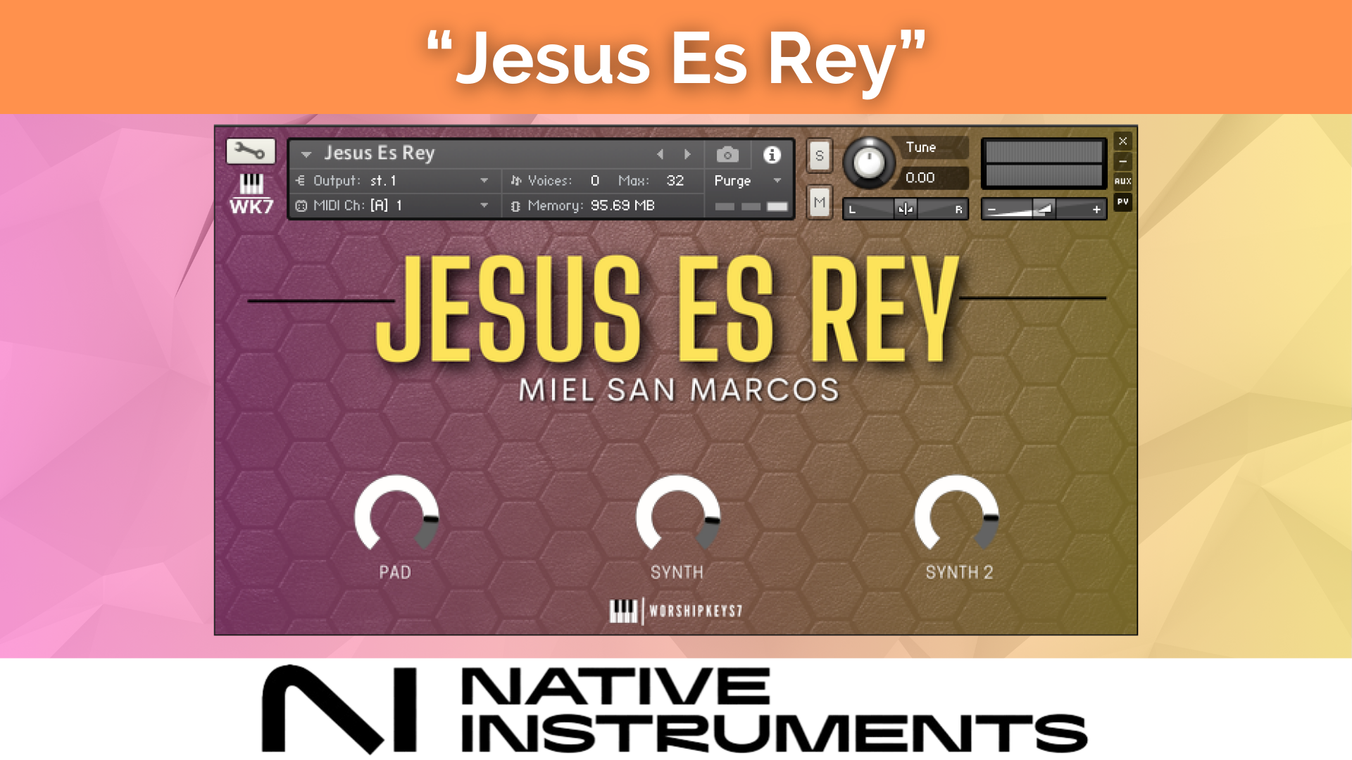 Kontakt Patches, Custom Instrument Libraries, Live Performance Sounds ...