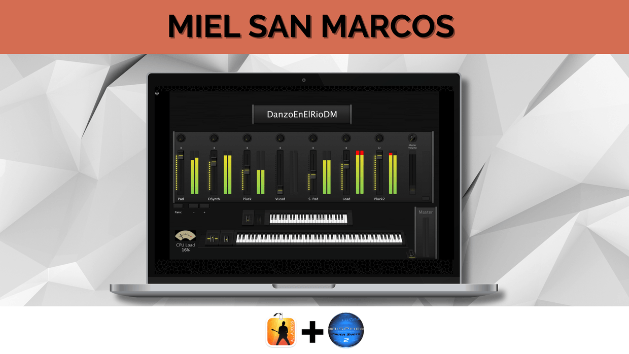 "Danzo En El Rio Dance Medley" Miel San Marcos (MS3+)