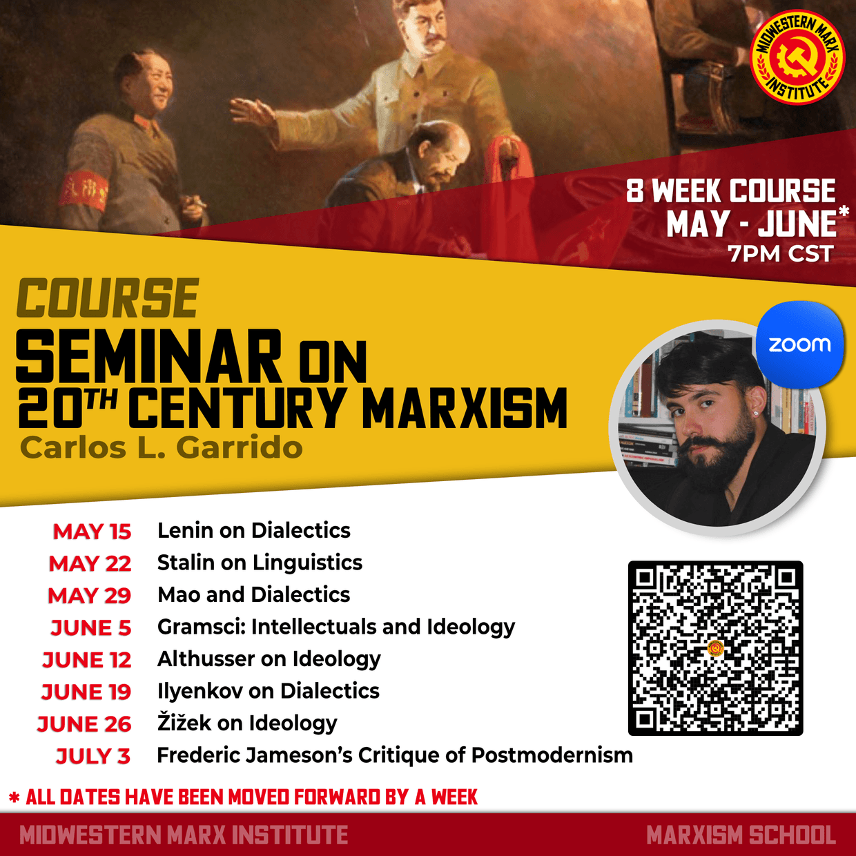 Marxism School | Seminar on 20th Century Marxist Philosophy (Summer 2025) | Carlos L. Garrido