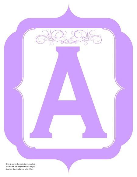 fancy-lavender-purple-printable-banners-letters-number