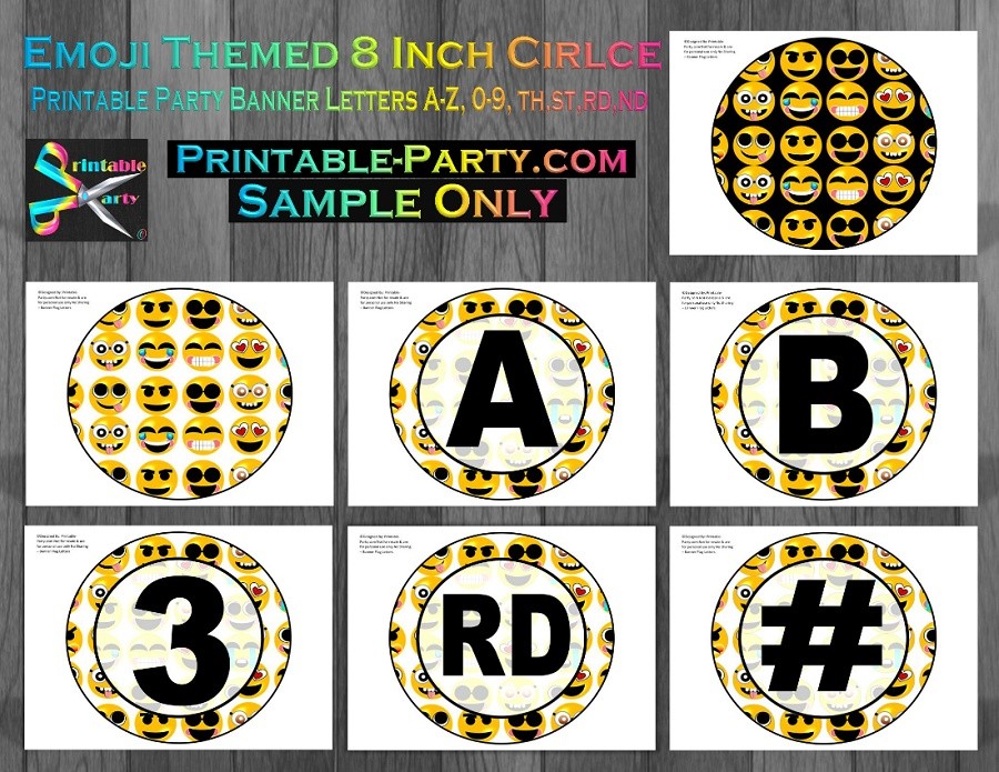 Emoji-Printable-Banner-Letters-A-Z-Numbers