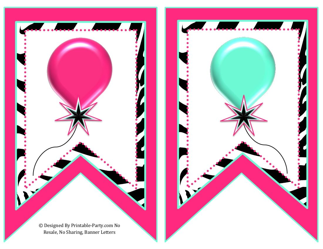 5-inch-swallowtail-pink-aqua-green-zebra-printable-banner-letters-a-z-0-9