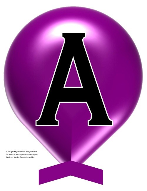 LARGE-PLUM-PURPLE-BALLOON-PRINTABLE-BANNER-LETTERS-A-Z-0-9