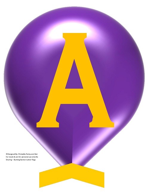LARGE-PURPLE-YELLOW-BALLOON-PRINTABLE-BANNER-LETTERS-A-Z-0-9