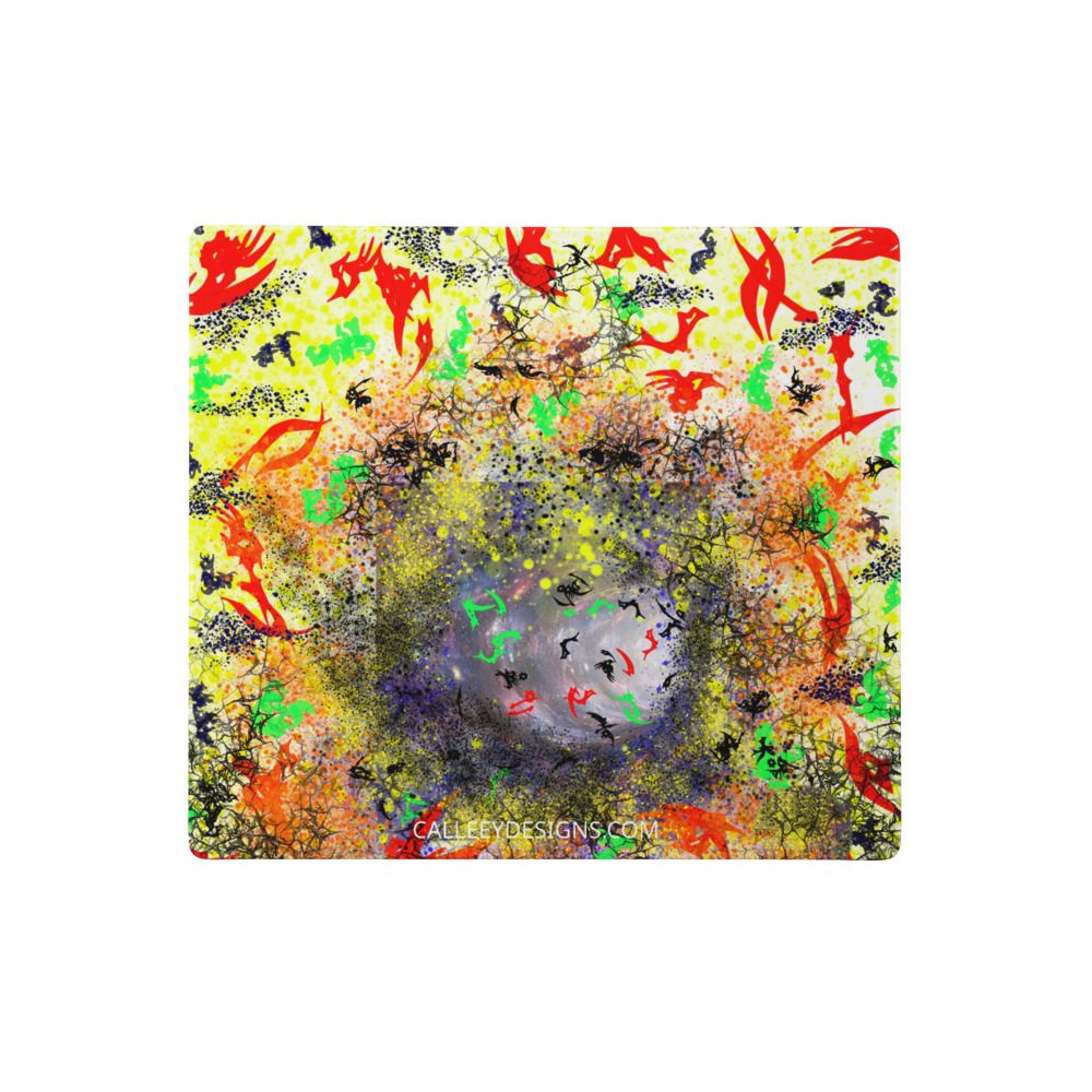 43 WORM HOLE GAMING MOUSE PAD