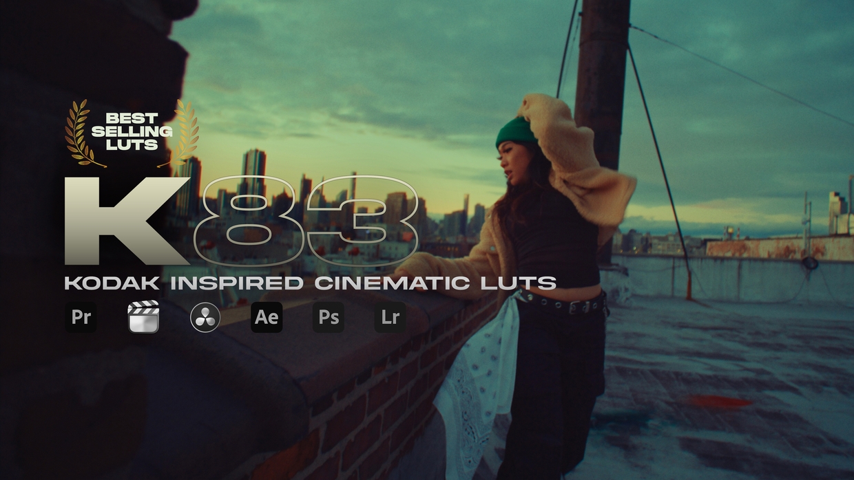 K83 LUTs | Kodak 2383 Inspired Cinematic LUTs