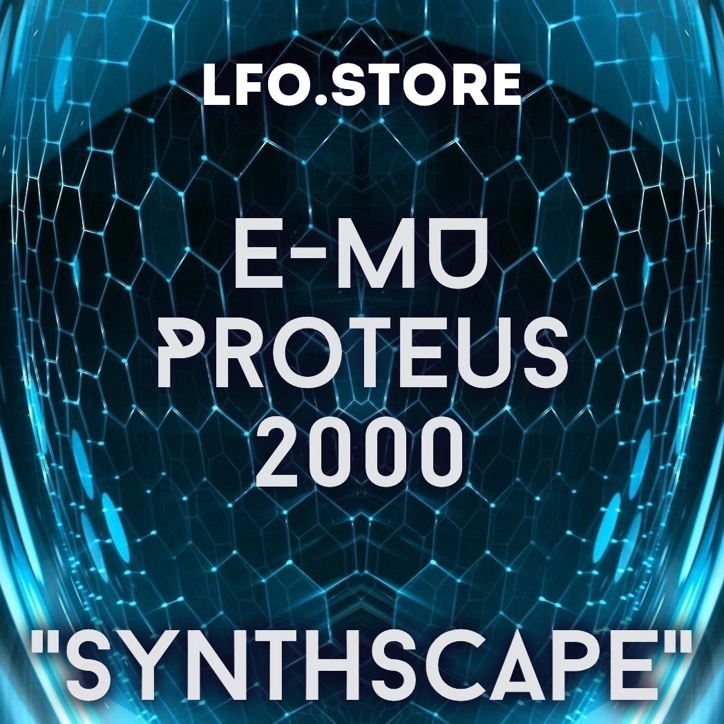 KAV E-MU Proteus 2000 "SynthScape" sound bank 128 patches