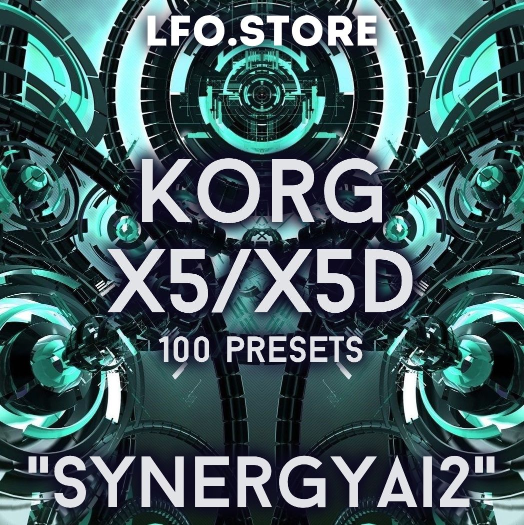 KAV Korg X5 “SynergyAi2” Soundbank 100 Presets