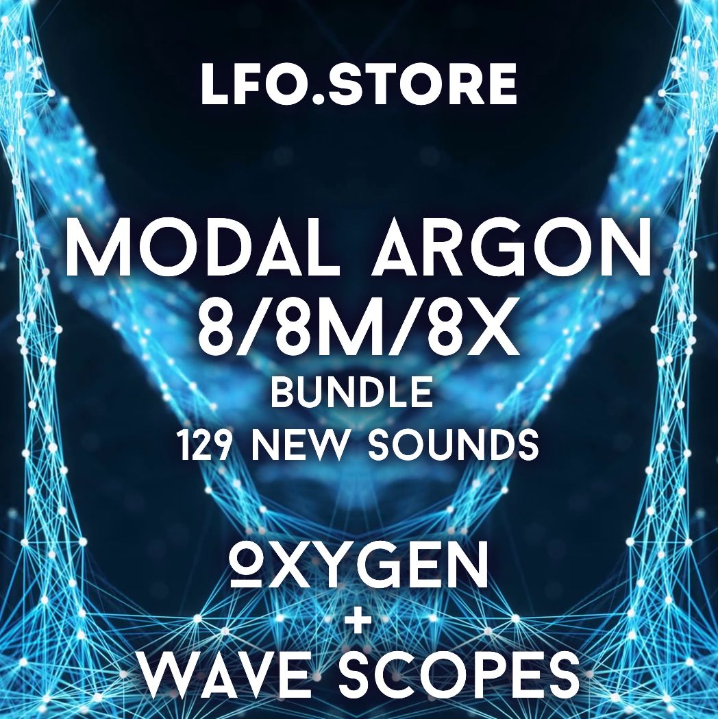 KAV Modal Argon 8 - 8m - 8x Bundle Oxygen + Wave Scopes 129 presets