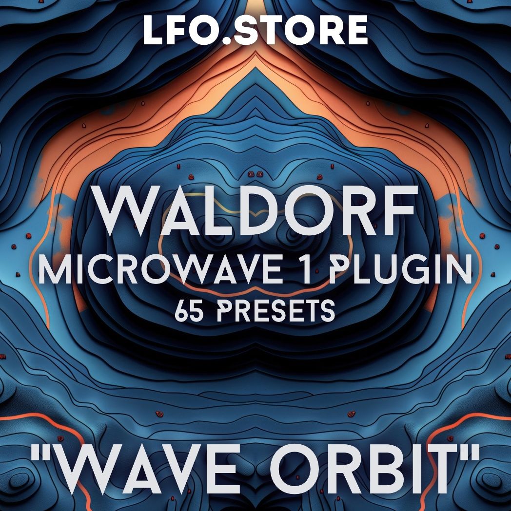 KAV Waldorf Microwave 1 plugin " Wave orbit" Soundbank 65 patches