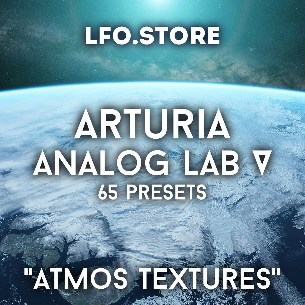 Analog Lab V Sound Bank "Atmos textures" 65 presets