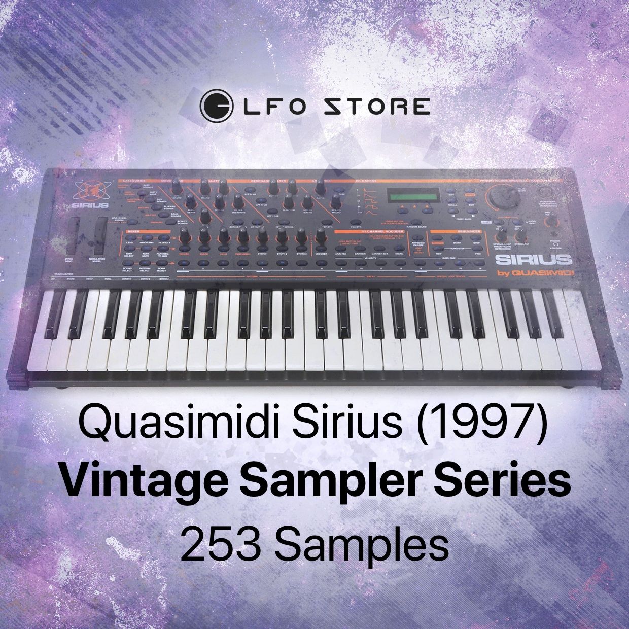 KAV Quasimidi Sirius "Spectral wave" samples pack 253 samples