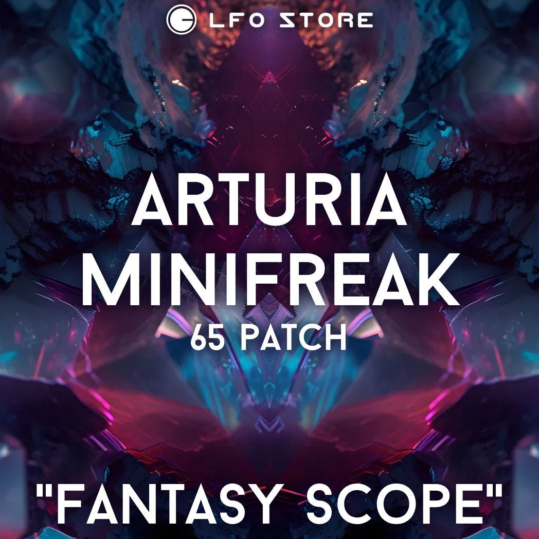 KAV Arturia Minifreak "Fantasy Scope" Soundbank 65 presets