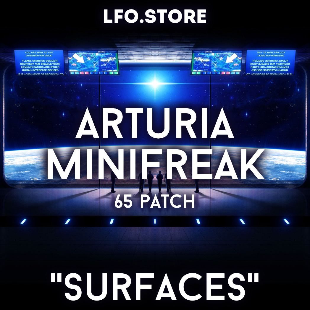 KAV Arturia Minifreak "Surfaces" Soundbank 65 presets