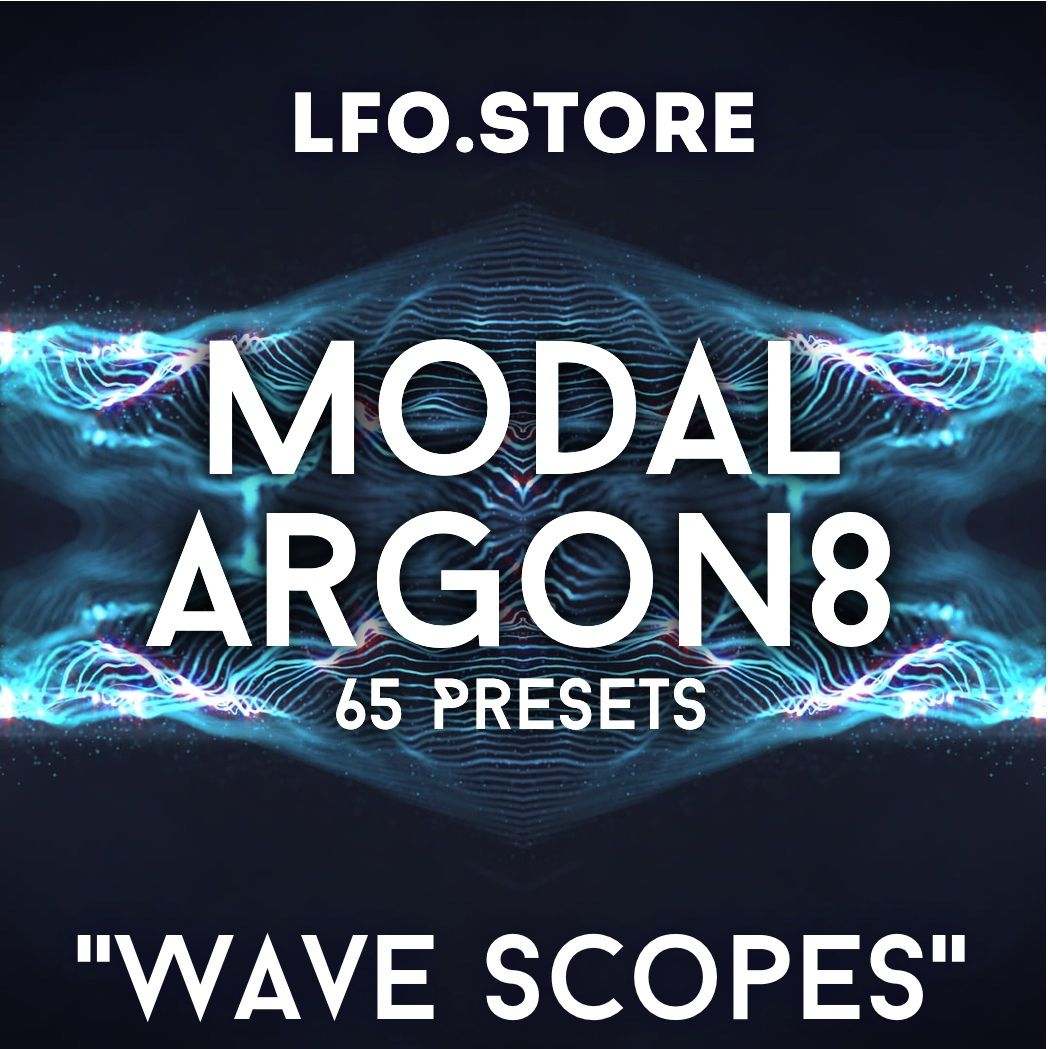 KAV Modal Electronics Argon8 "Wave Scopes" Soundbank 65 patches