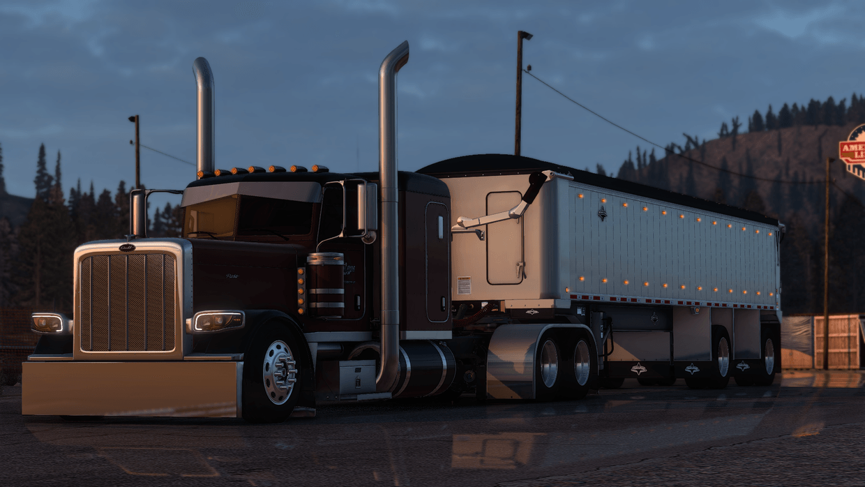 39FT Trailstar Frame-Style End Dump