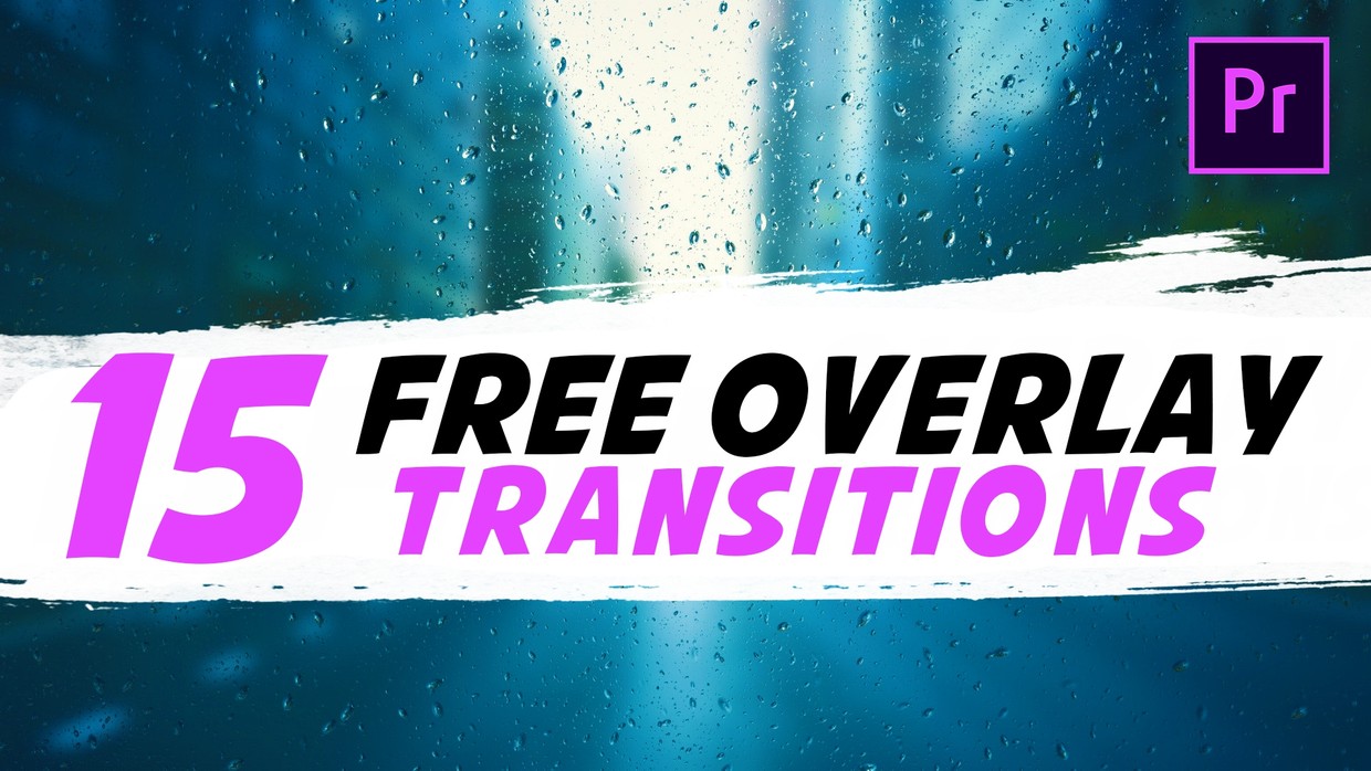 15 FREE Transitions Pack Matte Overlay | Premiere Pro Tutorial