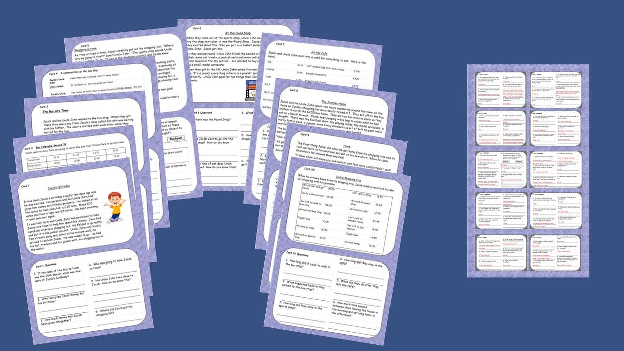 Reading Resources - for UK Primary Teachers – Curriculum-Aligned ...