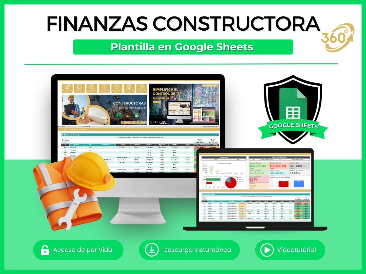 Inventarios Constructoras (COMING SOON) | Google Sheets