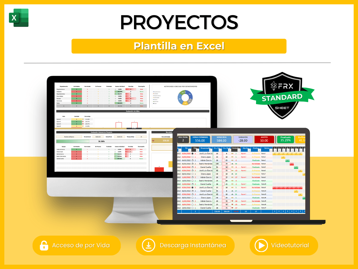 Finanzas Excel Constructora | $MXN