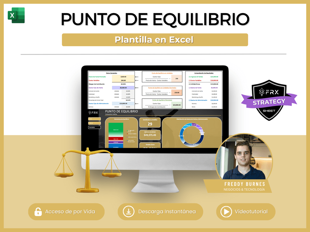 Kit Excel COMPLETO | $MXN