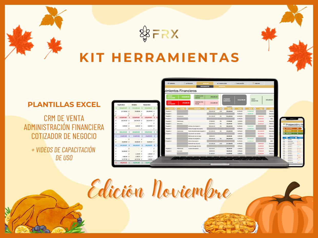 Proyectos Excel | $MXN