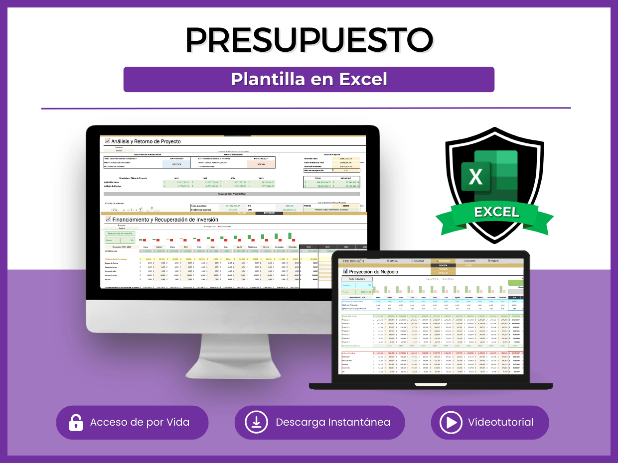 Finanzas Excel Constructora | $MXN