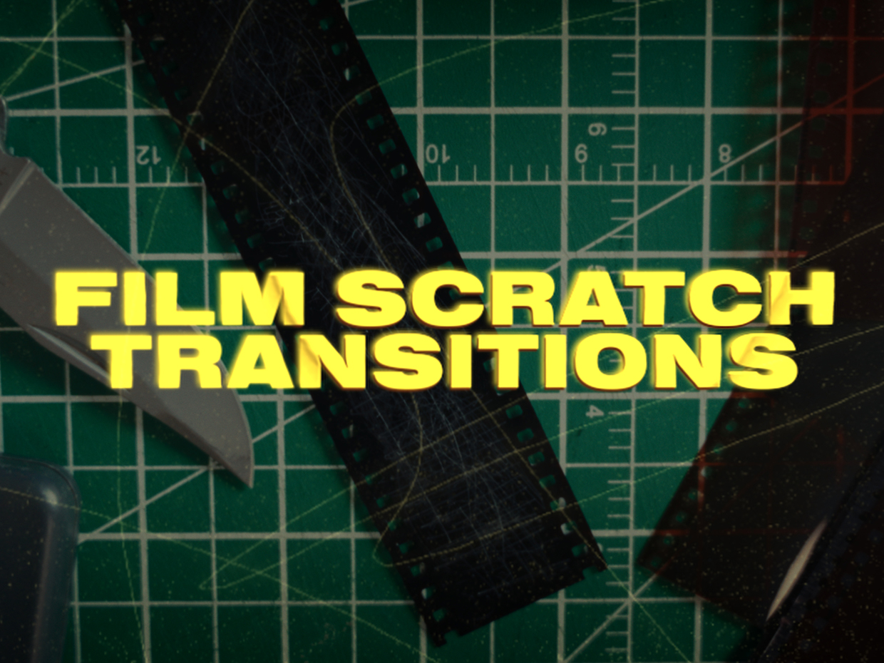 Film Scratch & Punch Hole Transitions