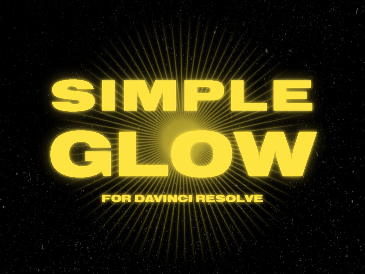 A better Glow effect for DaVinci Resolve