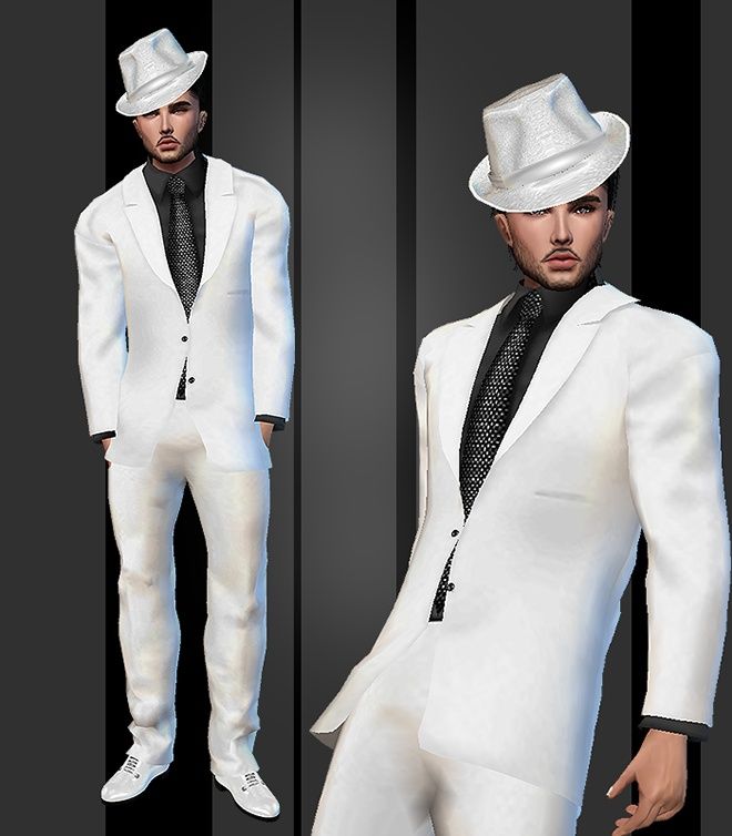 Wedding Suit White. Catty Only!