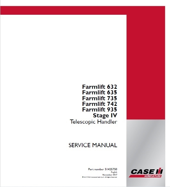CASE IH FARMLIFT 735, FARMLIFT 742, FARMLIFT 935 TELESCOPIC HANDLER ...