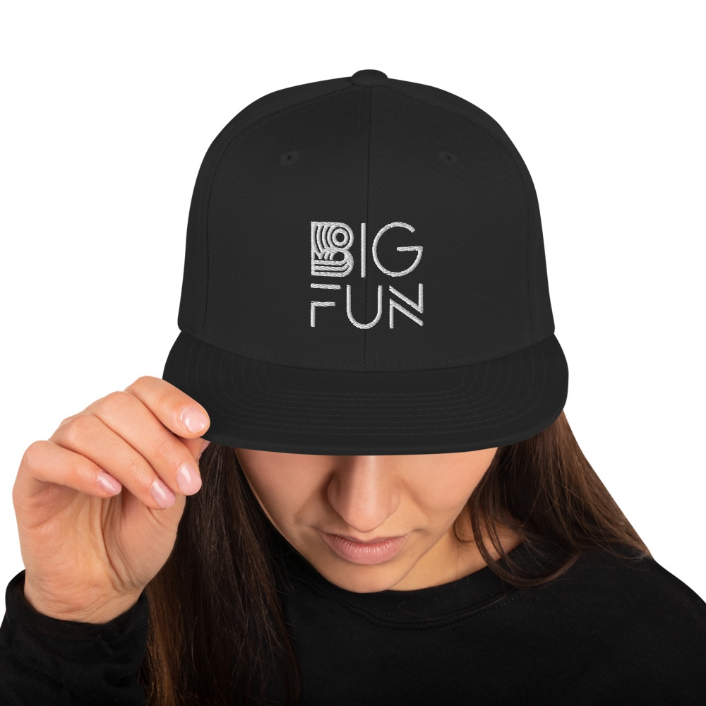 The "BIG FUN" Flat-Billed Ball Cap