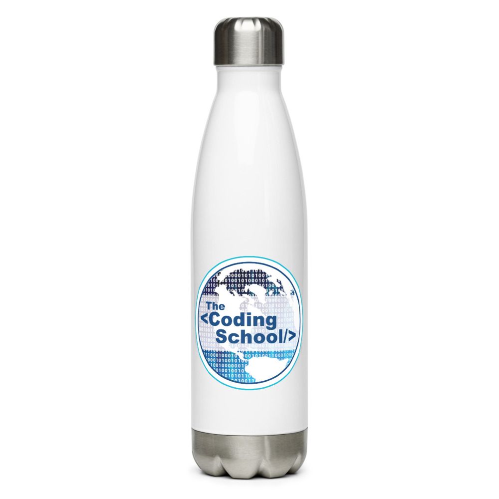The Coding School Water Bottle