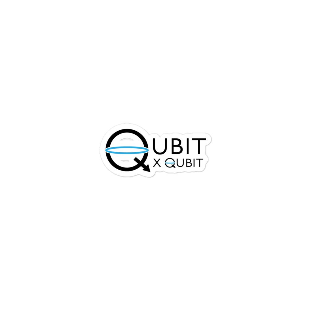 Qubit x Qubit Sticker