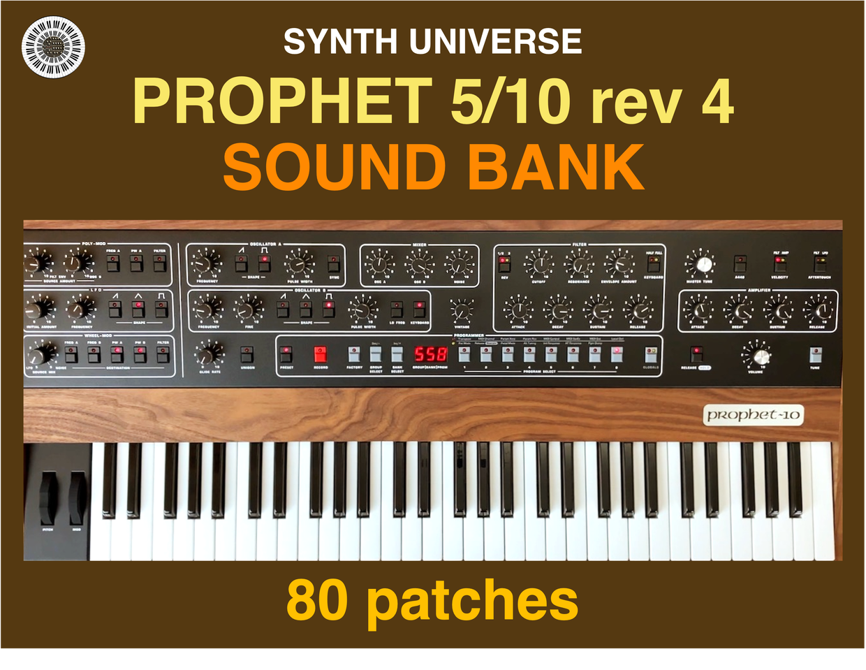 Prophet 5/10 rev 4 Sound Banks