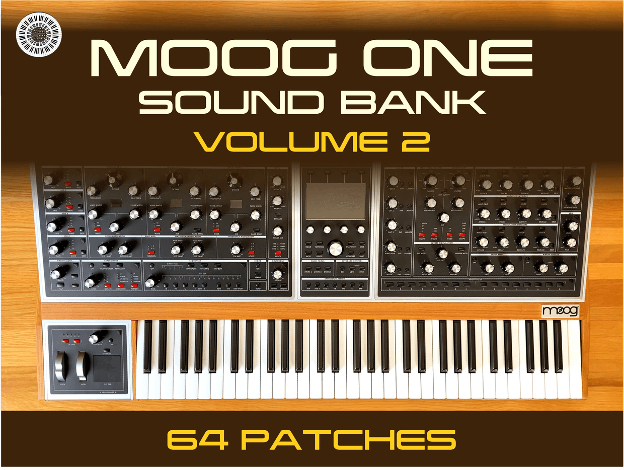 Moog One Sound Banks