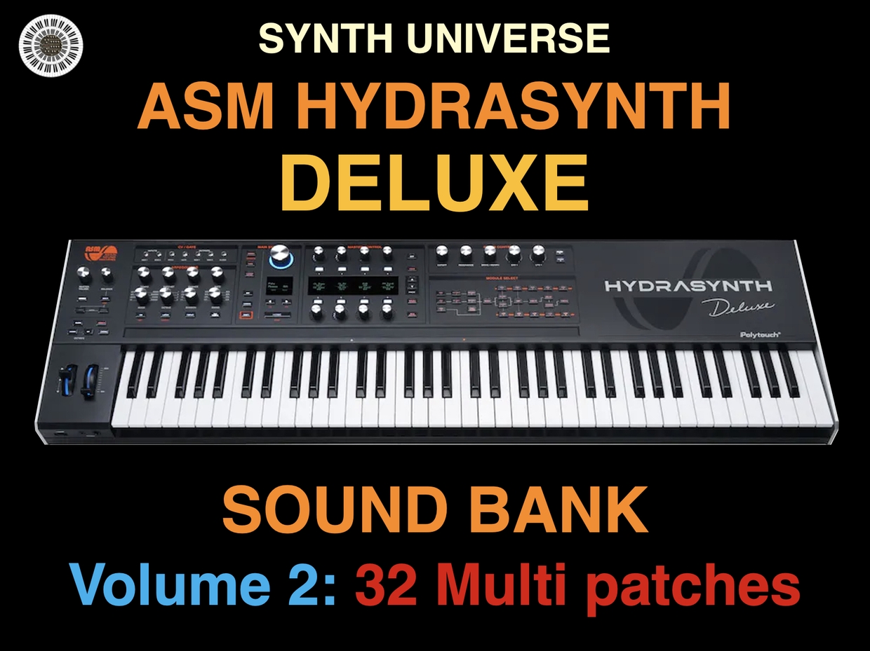 Hydrasynth Deluxe Sound Bank