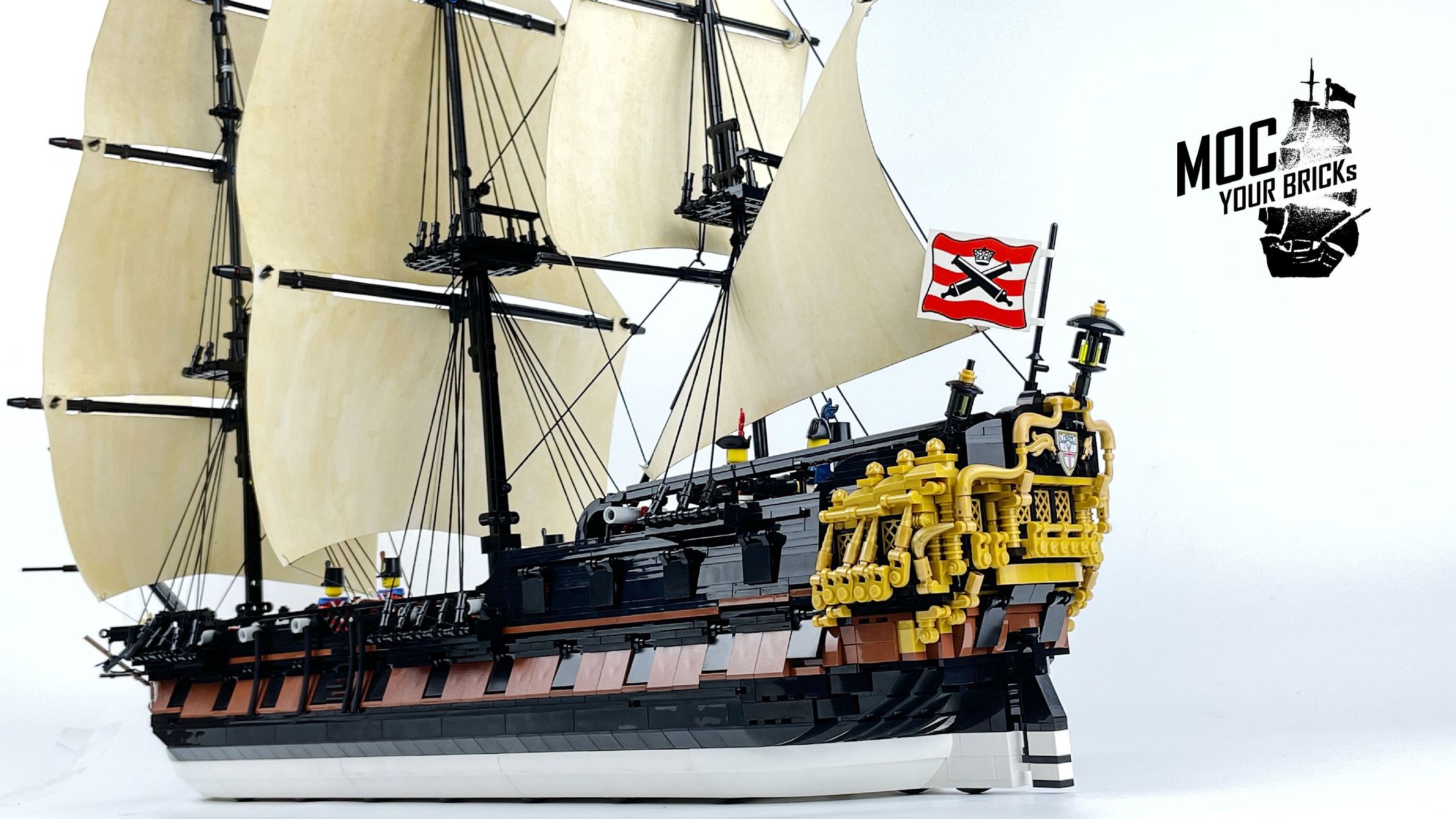 La Flèche ship Instruction, sail files and part list