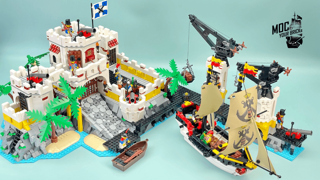 Lego 10320 Eldorado Fortress upgrade Instruction