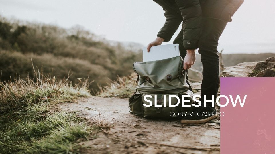 Template Pixel Slideshow sony vegas 12 13 14 15 And Above