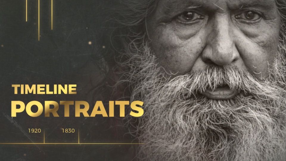 Timeline Portraits Slideshow Template Sony Vegas Pro 12 ..19 And Above