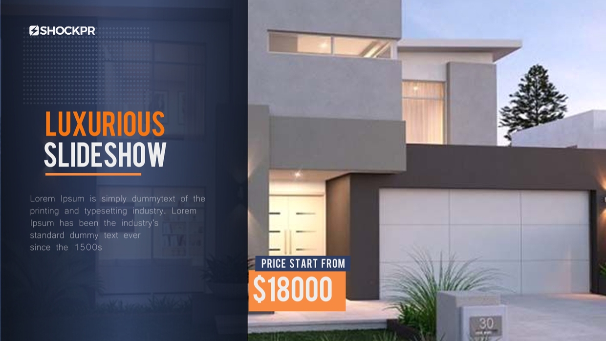 Luxurious Real Estate Slideshow Template Sony Vegas Pro 12 ..18 And Above