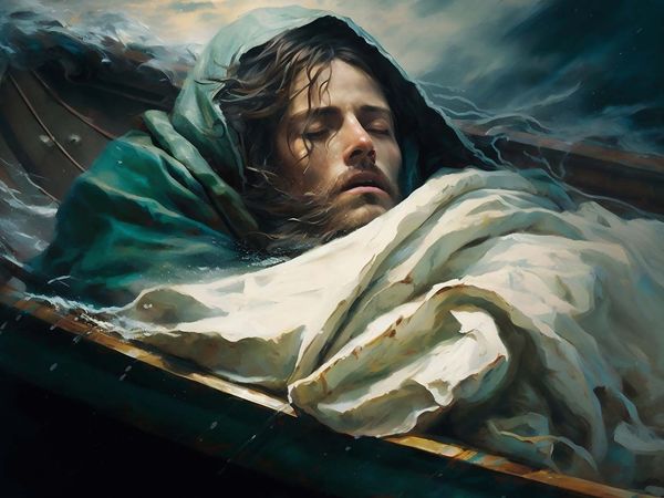 Jesus Sleeping in the Boat